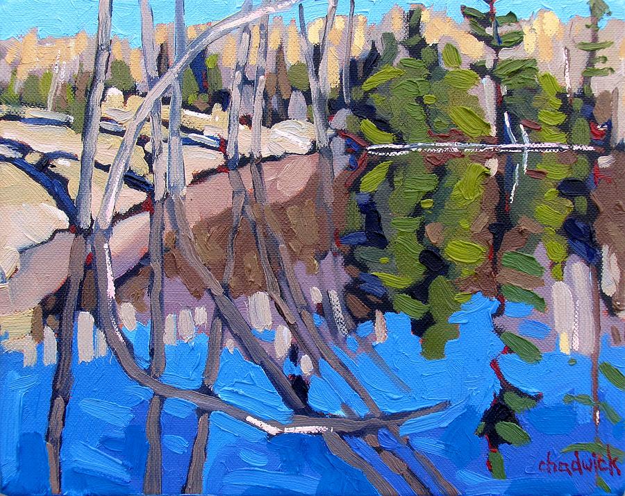 Spring Reflections Painting by Phil Chadwick - Fine Art America