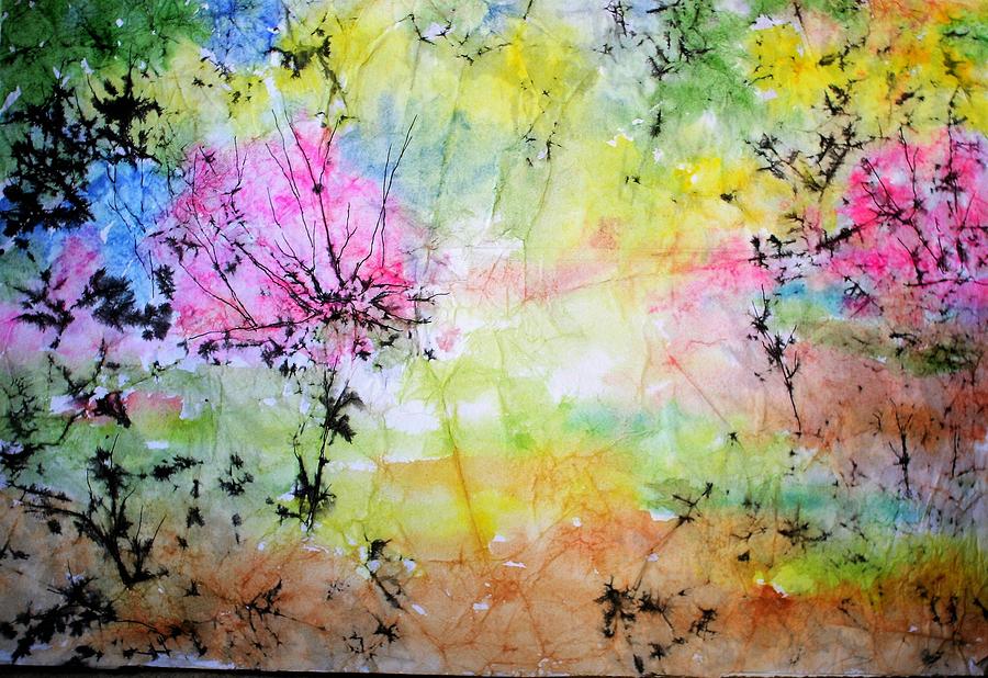 Springtime Painting by Marilyn Brown | Fine Art America