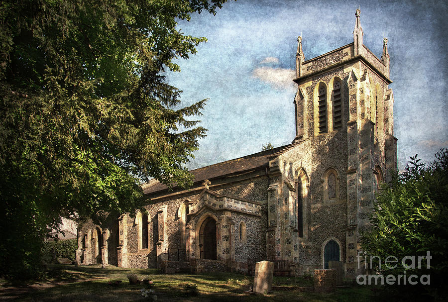 St Nicholas Church Sulham Photograph by Ian Lewis - Fine Art America