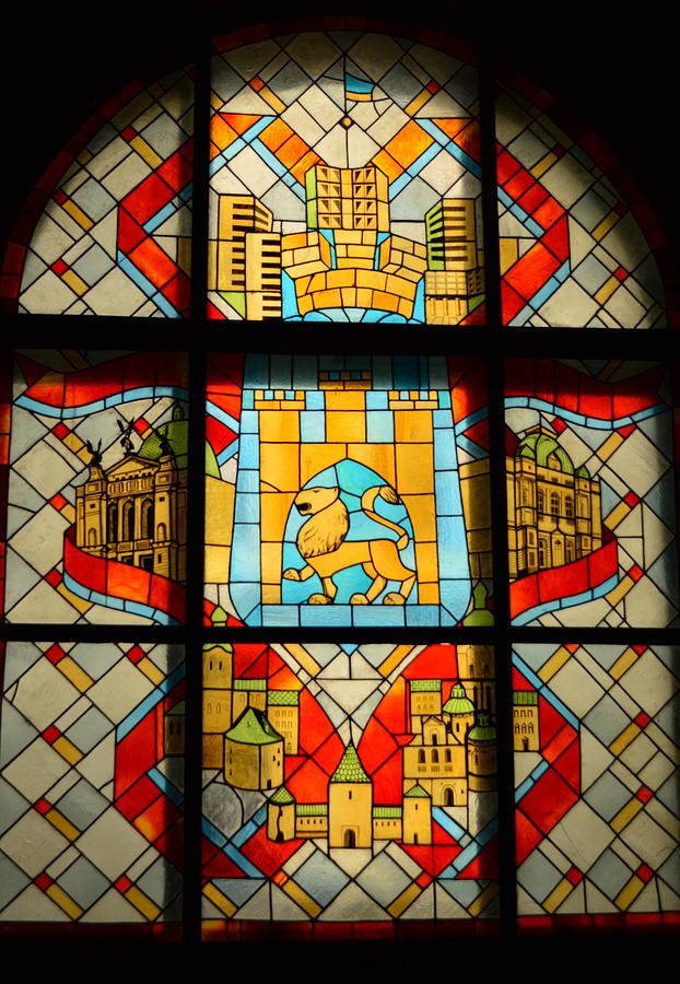 Stained Glass Coat Of Arms Photograph By Viktoriya Sorochuk Fine Art America
