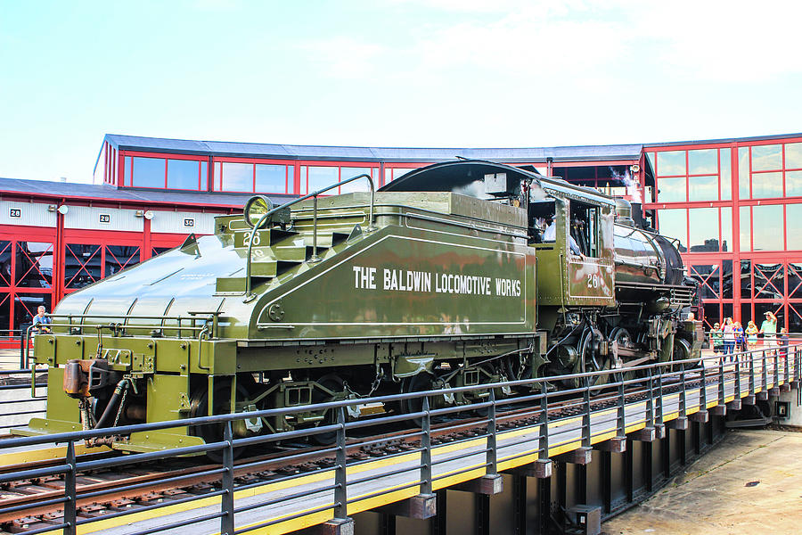 Steamtown Engine 26 Photograph by William E Rogers - Pixels