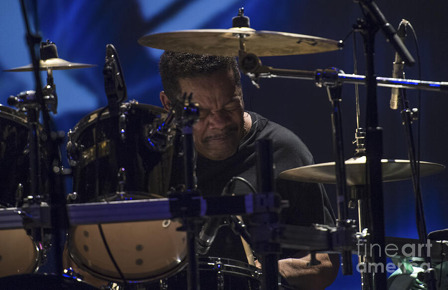 Steve Potts with Gregg Allman Band Photograph by David Oppenheimer - Pixels