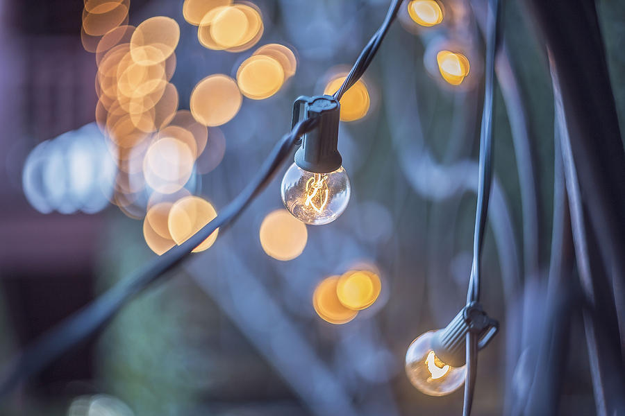 String Lights Photograph by Iullia Kovalenko - Fine Art America