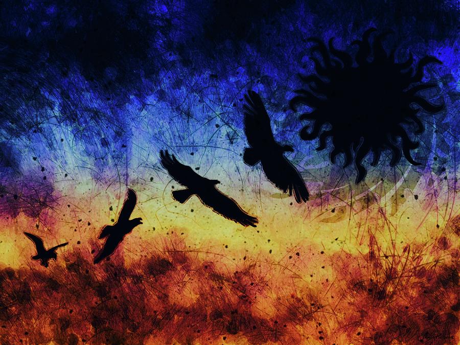 Straight Toward The Sun Painting by Jamie Holbrook - Pixels