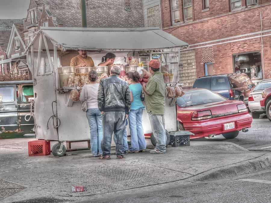 Street Vending Photograph by David Bearden - Fine Art America