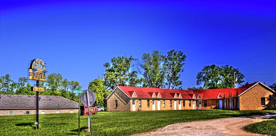 Sunset Motel Photograph by Fred Hahn - Fine Art America