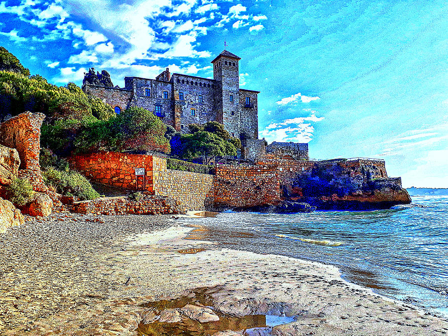 Tamarit Altafulla Digital Art by Josep BOVE - Fine Art America