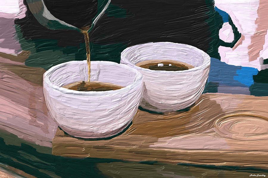 Tea Time Digital Art by Andre Tremblay - Fine Art America