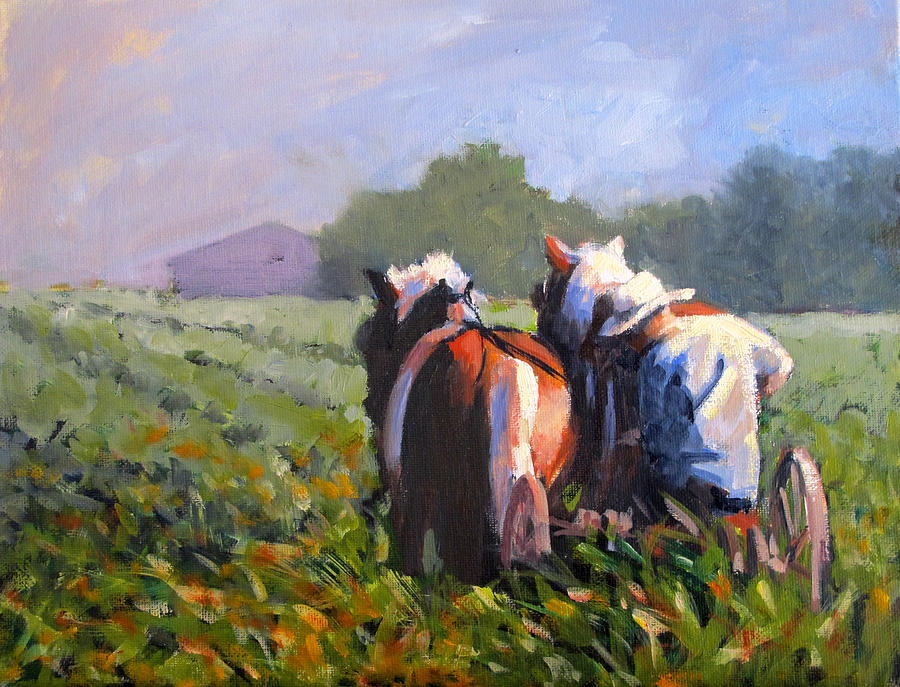 Team Work Painting by David Rickert - Pixels