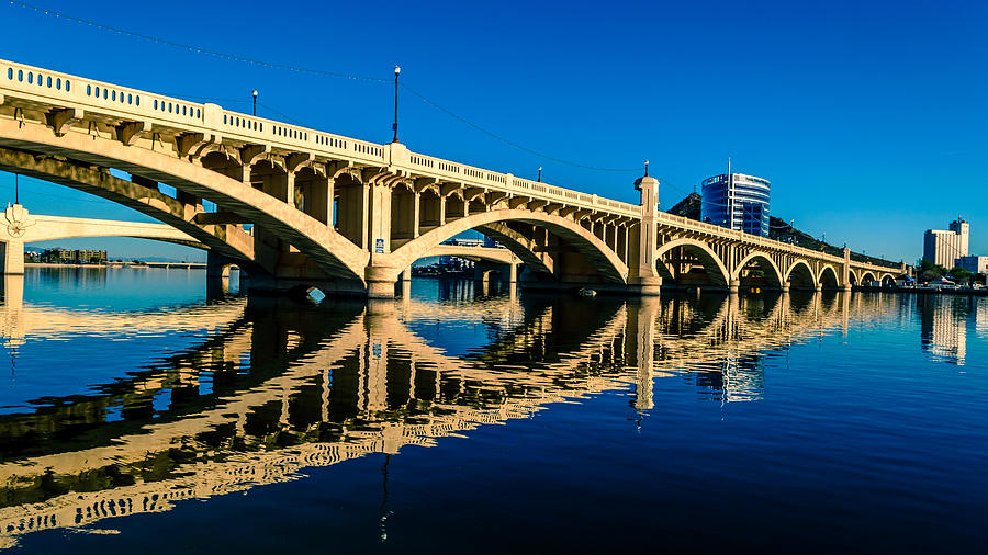 Tempe Bridge Photograph by Kyle Solomon - Fine Art America