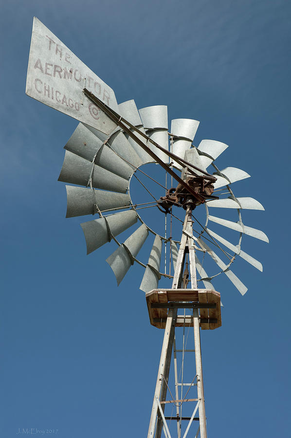 The Aermotor Photograph by Jerry McElroy - Pixels