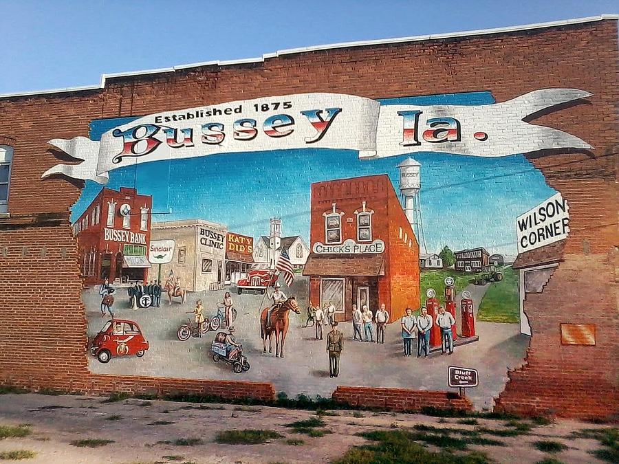 The Bussy Mural Painting by Todd Spaur - Fine Art America