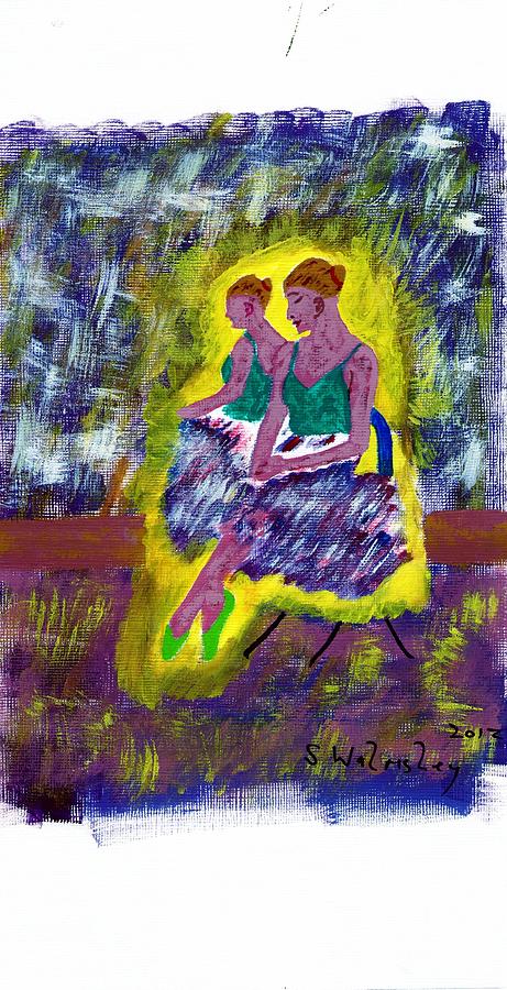 The Dancer Painting by Steve Walmsley - Fine Art America