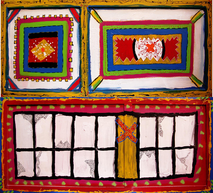 The doors Painting by Simon Rodes | Pixels