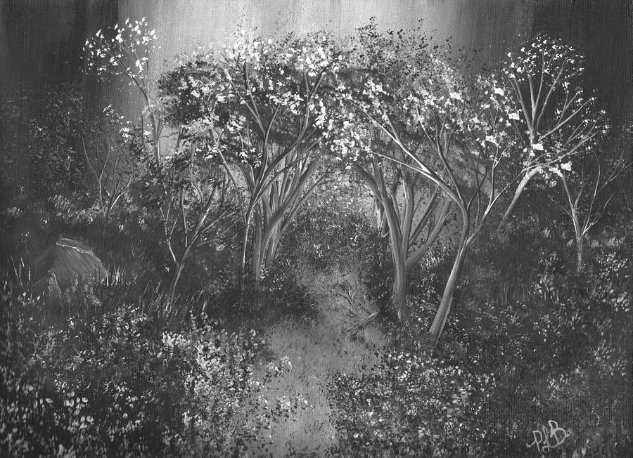 The Forgotten Path Painting by Patsy Barnhardt - Pixels