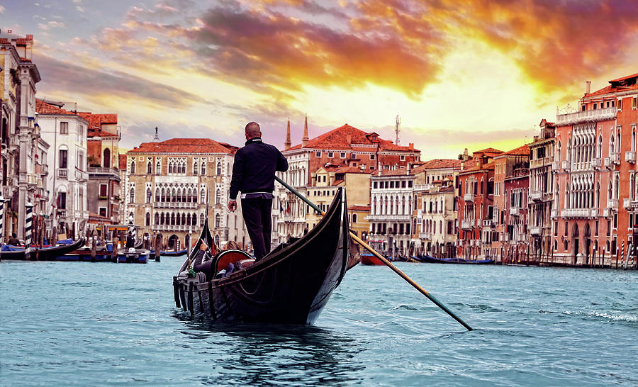 The Gondola Photograph by James Caiola - Pixels