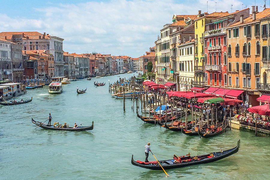 The Grand Canal-Venice Photograph by Lisa Lemmons-Powers - Pixels