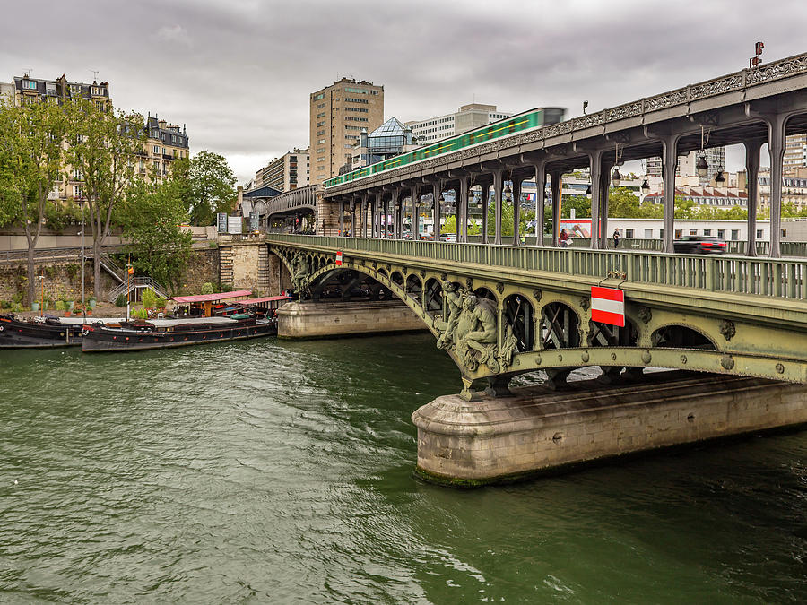 The Inception Bridge Mixed Media by Capt Gerry Hare - Pixels