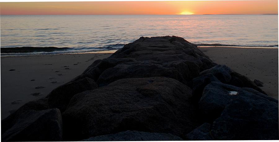 The Jetty at Sunset Photograph by Bill Driscoll - Fine Art America