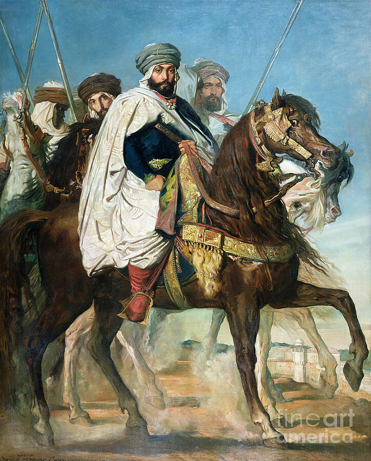 The Last Caliph of Constantine Painting by Theodore Chasseriau - Fine ...