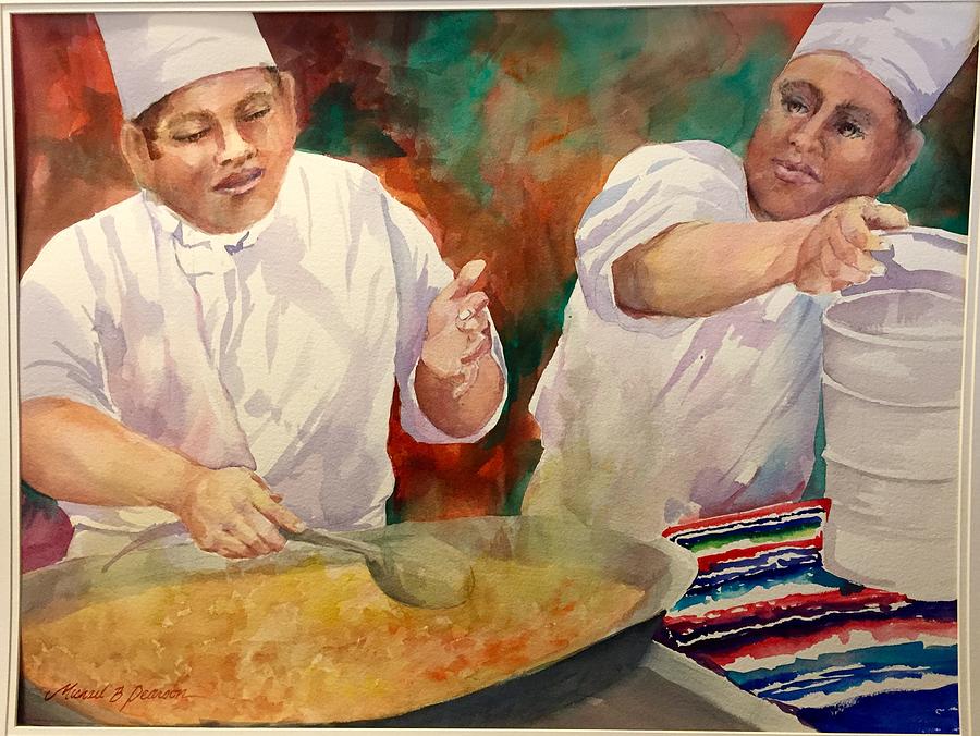 The Lesson Painting by Michael Pearson | Pixels