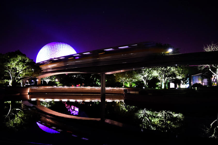 The Magic of Epcot Photograph by Debbie Ann Powell - Fine Art America