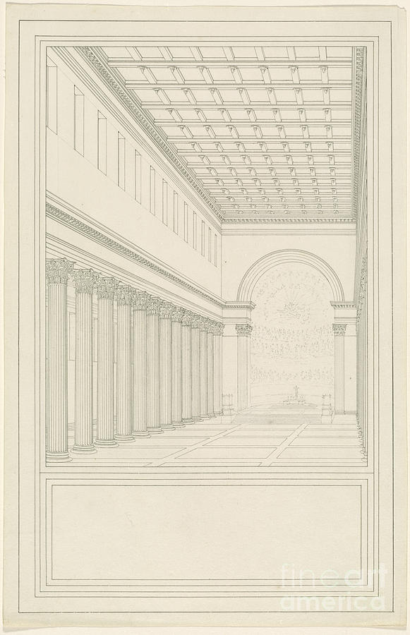 The Nave And Apse, Without A Transept, Of A Cathedral For Berlin ...