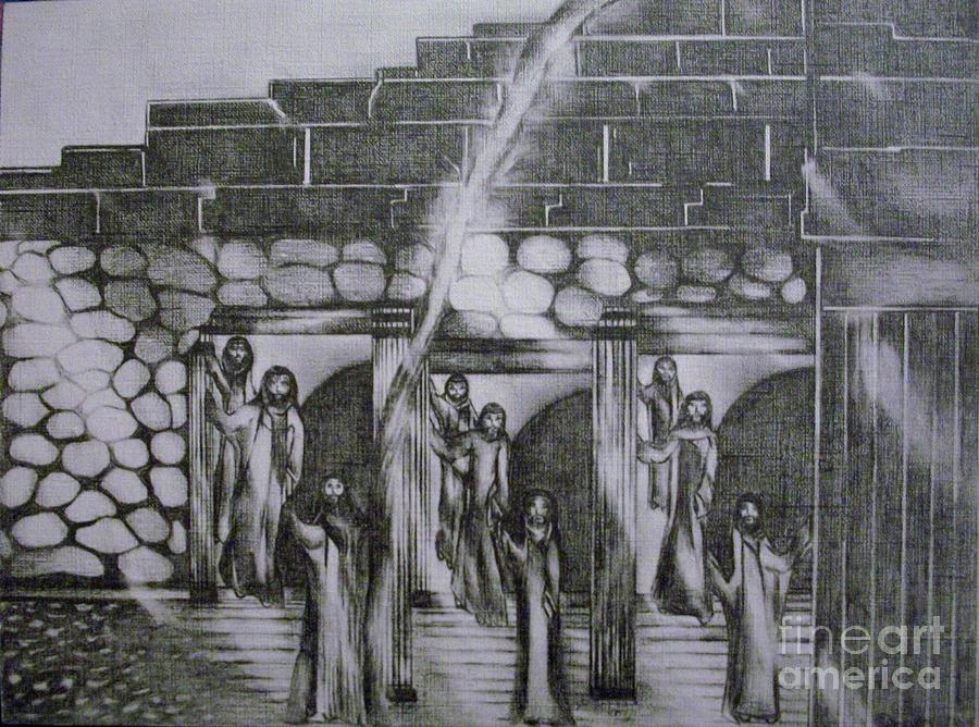 The Righteous Risen Drawing by Stacey Abrams | Fine Art America