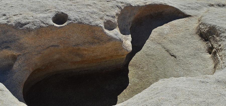 The Shapes of a Rock Photograph by K Hutchins - Pixels