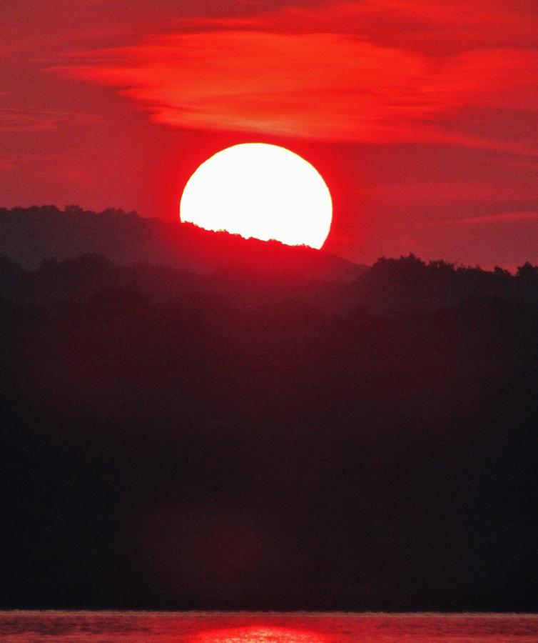 The Sun Rising Photograph by Thomas McGuire - Fine Art America