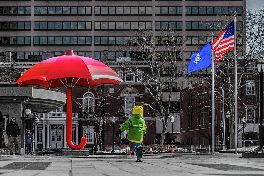 The Traveler's Umbrella Photograph by Janet Argenta - Fine Art America