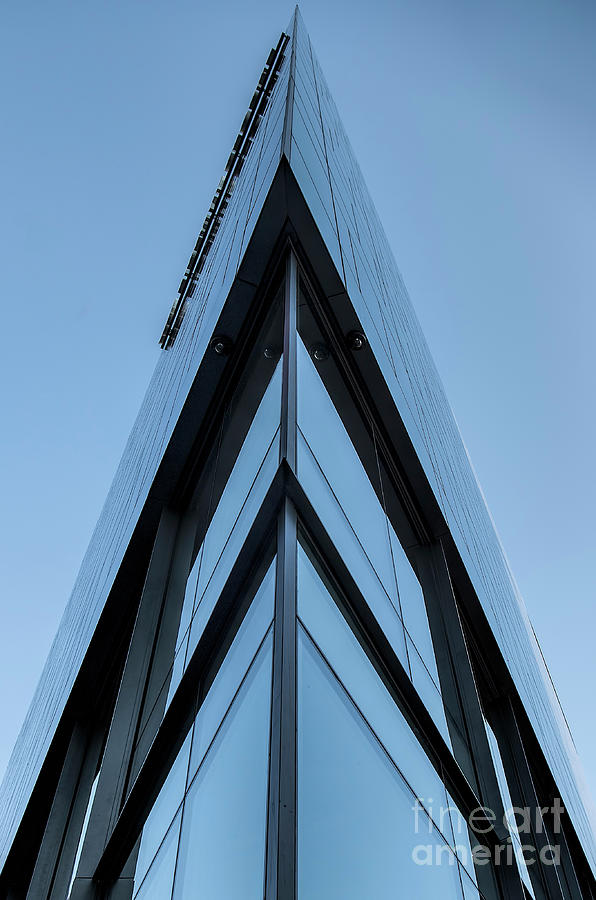 The Triangle Building in Denver - 1550 Wewatta St Photograph by David ...