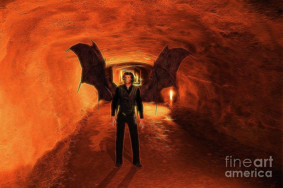 The Vampire Digital Art by Esoterica Art Agency | Fine Art America