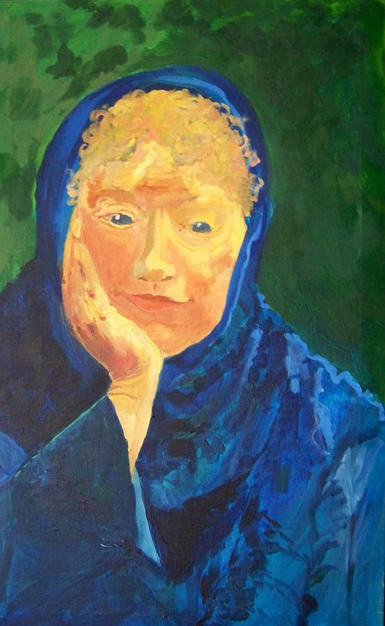 The Wise and Knowing Crone Painting by Ellen Seymour - Pixels