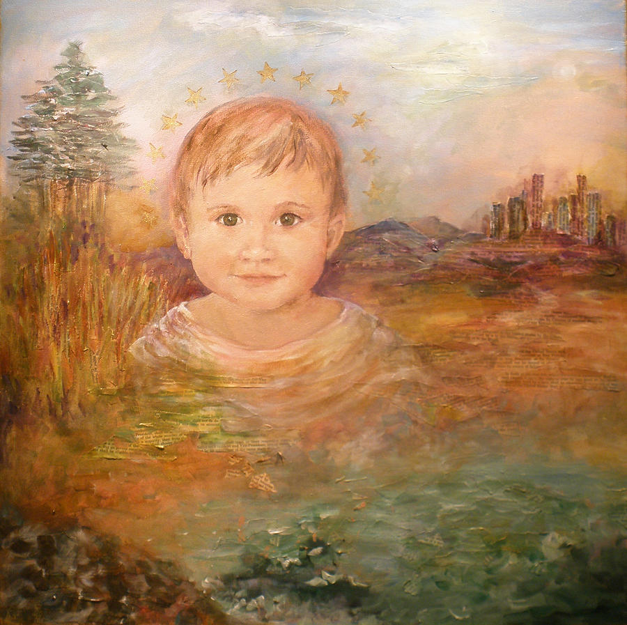 This Land is My Land Painting by Phyllis Moser - Fine Art America