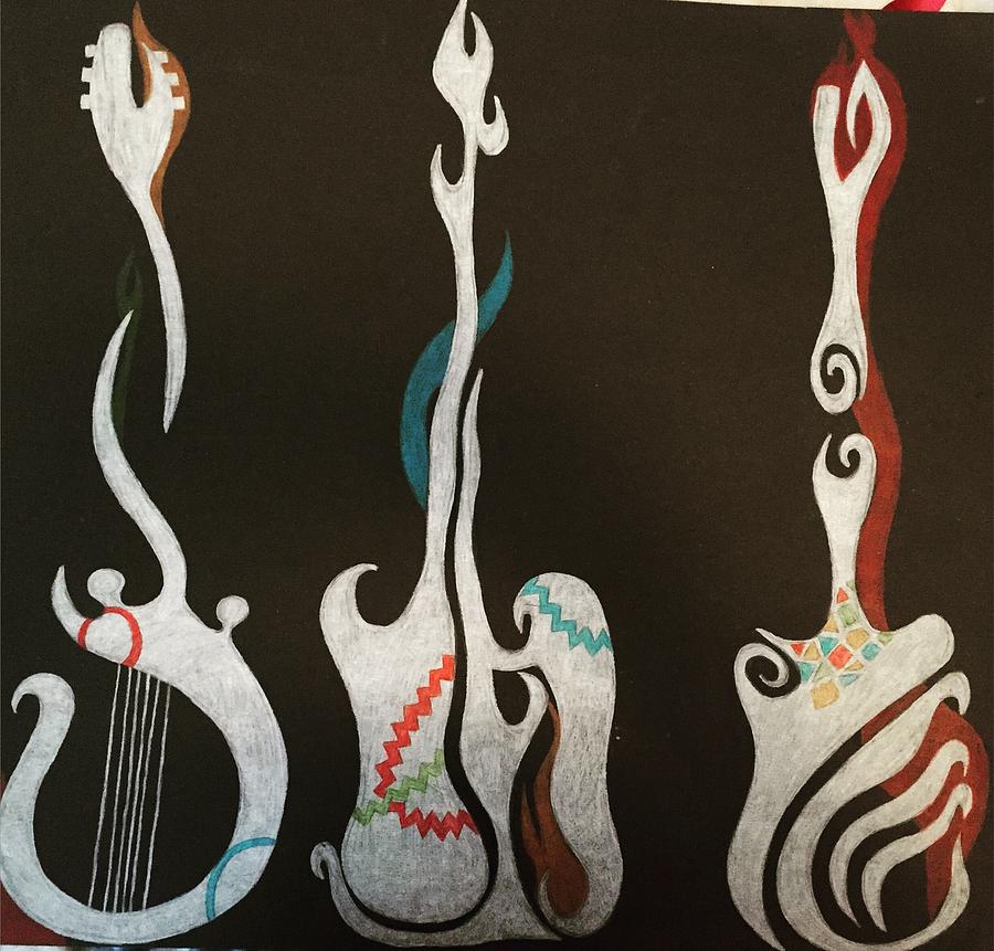 Three amigos Drawing by Alexus Wright - Fine Art America