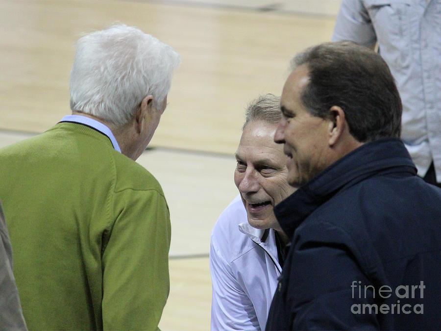 Tom Izzo Bill Raftery Jim Nance . Photograph by Robert Yaeger - Fine ...
