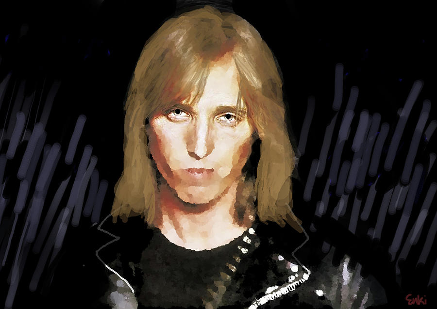 Tom Petty rock n roll Mixed Media by Enki Art - Pixels Tom Petty rock n roll Mixed Media by Enki Art - Pixels