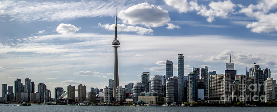 Toronto Skyline Photograph by Olga Photography - Pixels