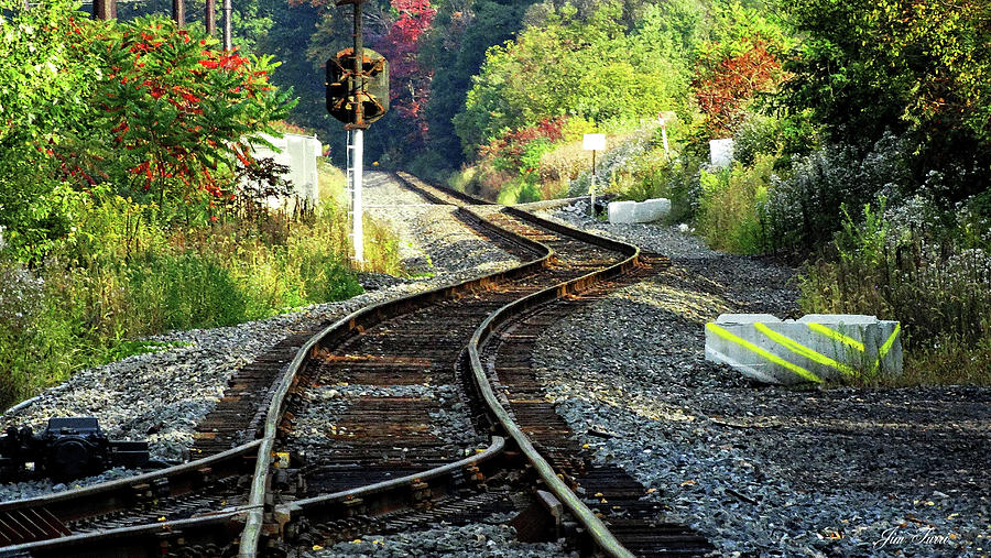Track Switch Photograph by Jim Turri - Fine Art America