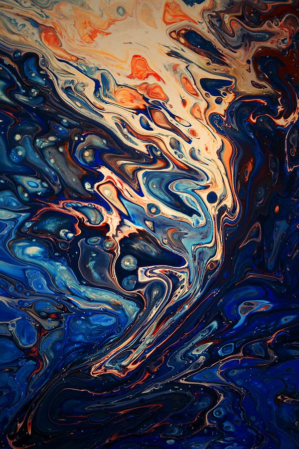 Transmutation Painting by Valerie Dauce - Pixels