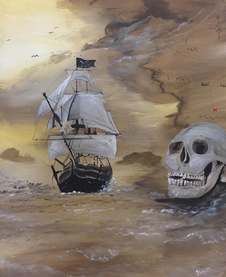 Treasure Hunt Painting by Stephon Wright - Fine Art America
