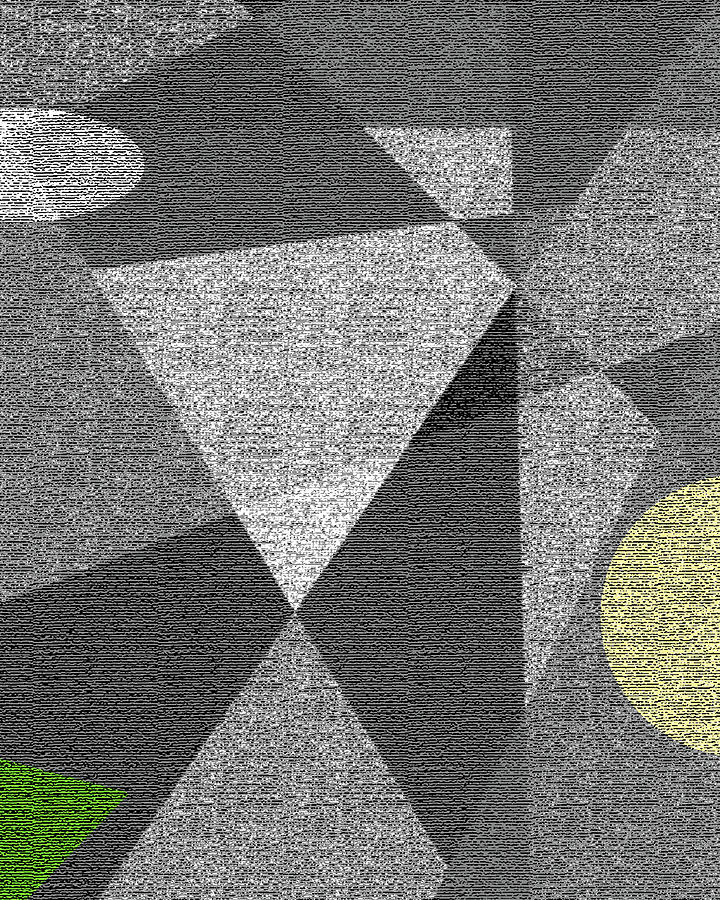 Triangle Grid Digital Art by Bob Wood - Fine Art America