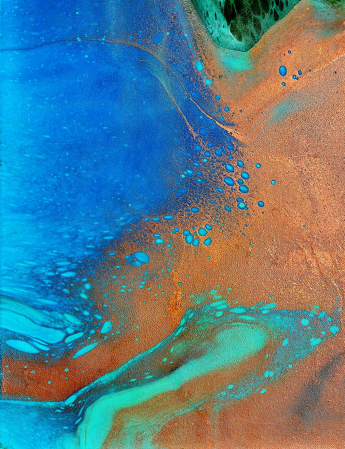 Turquoise Cove Painting by Dallas Dubois - Fine Art America