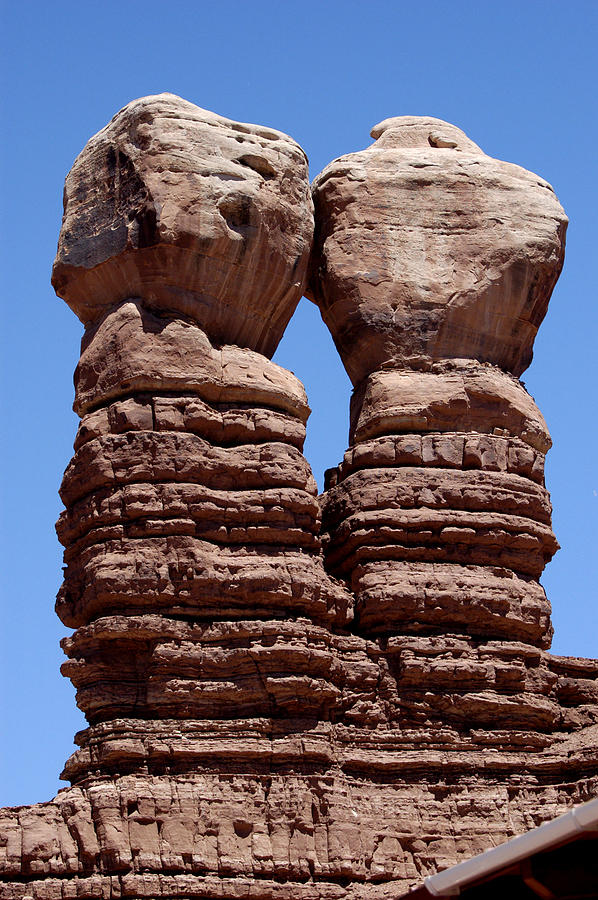 Twin Columns Photograph by Debbie Mount - Fine Art America