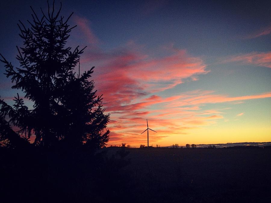 Two Tone Colored Clouds Photograph by Ashley K Blanchard - Fine Art America