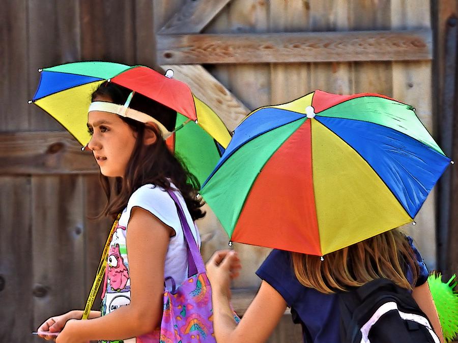 Umbrella Heads Photograph by Laura Ragland - Fine Art America