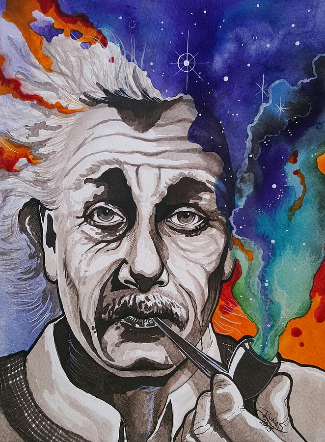 Universal Thought Painting by Ruby Shepard - Fine Art America