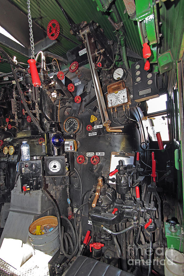 Uprr 844 Loco Cab Photograph by Marland Howard - Fine Art America