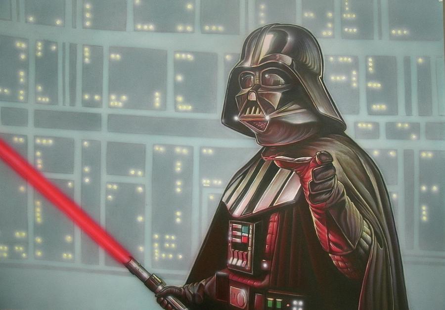 Vader Painting by David Easterly - Fine Art America